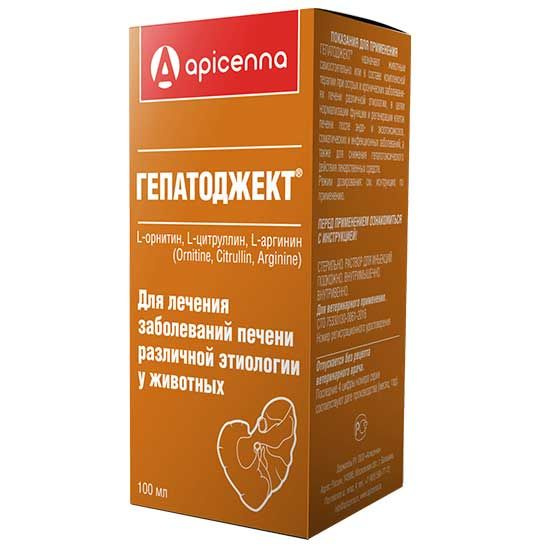 Средство для печени Гепатоджект Apicenna, 100 мл - купить с доставкой ...