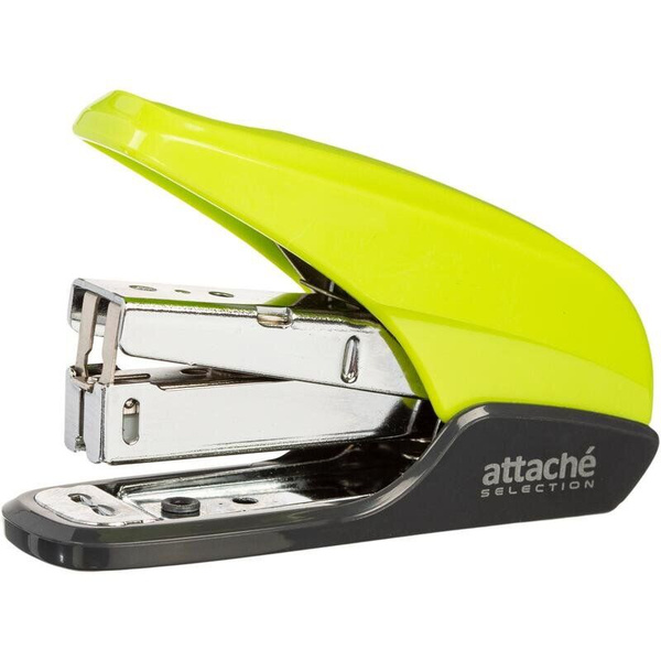 Attache Selection Степлер №10 до 16листов, энергосберегающий, антистеплер, салатовый - купить с ...