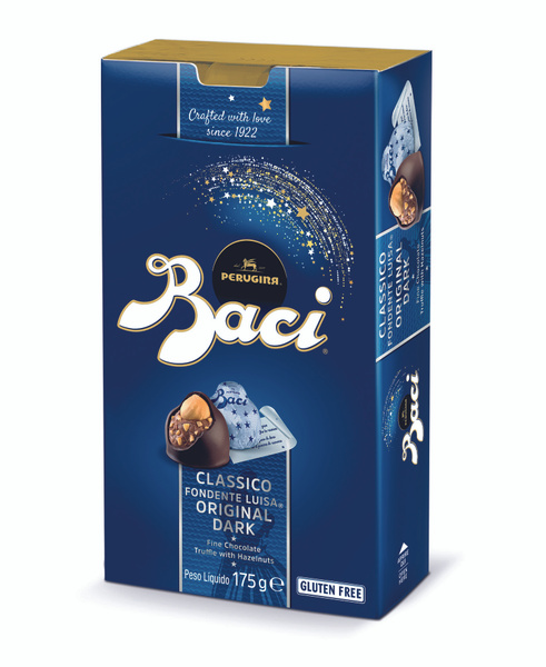 Baci Perugina Конфеты шоколадные Baci Original с цельным лесным орехом ...