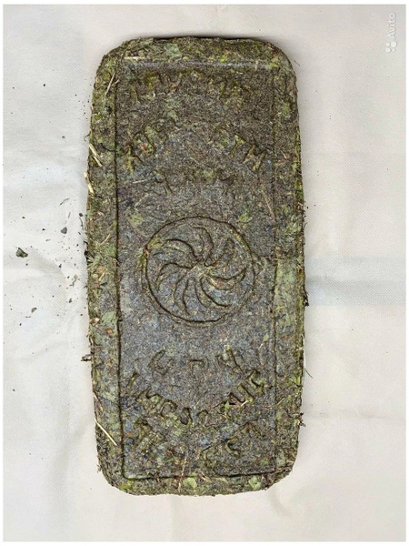 Калмыцкий чай плиточный 1800 г , Прессованный чай, Кирпичный ...