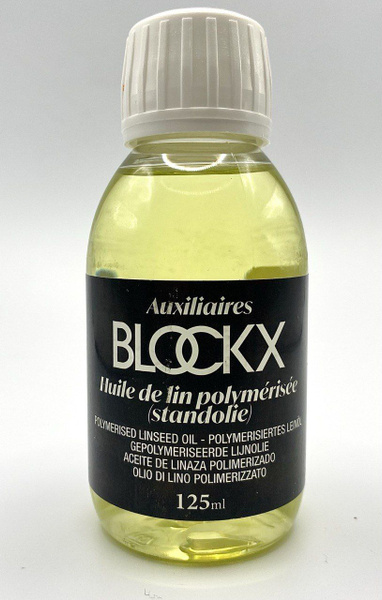 Масло льняное полимеризованное BLOCKX Polymer linseed oil 125мл ...