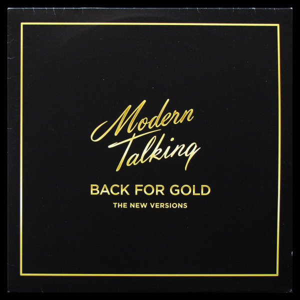 LP Modern Talking - Back For Gold - The New Versions (coloured vinyl ...