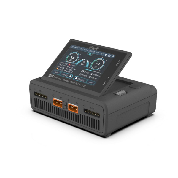 Зарядное устройство ToolkitRC M8D (двухканальное, In: DC 10-49V / 60A ...