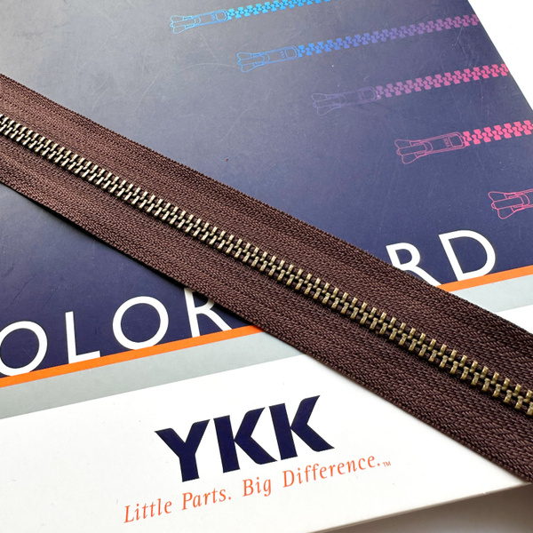 Молния рулонная YKK T5 (коричневая) купить на OZON по низкой цене (1279189381)