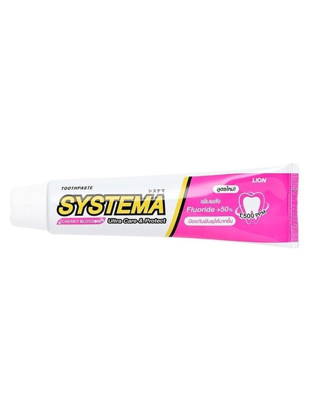Зубная паста со вкусом японской сакуры LION Systema Toothpaste Sakura ...