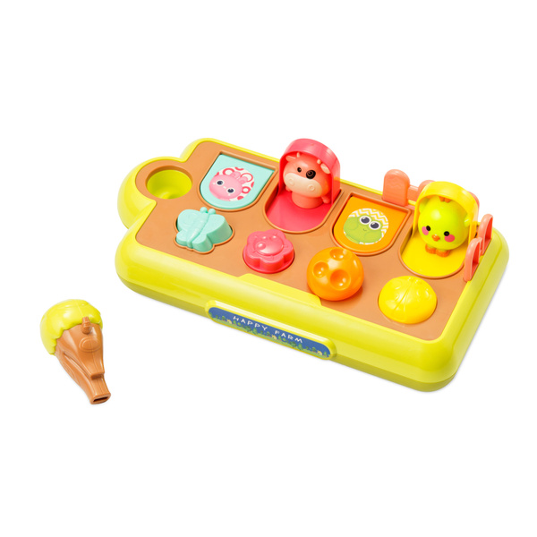 Развивающая игрушка монтессори "Прятки со зверятами", игровой ...