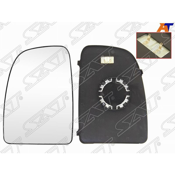 Зеркальный элемент левый для Фиат Дукато 250 2006-2014, Fiat Ducato 250 ...