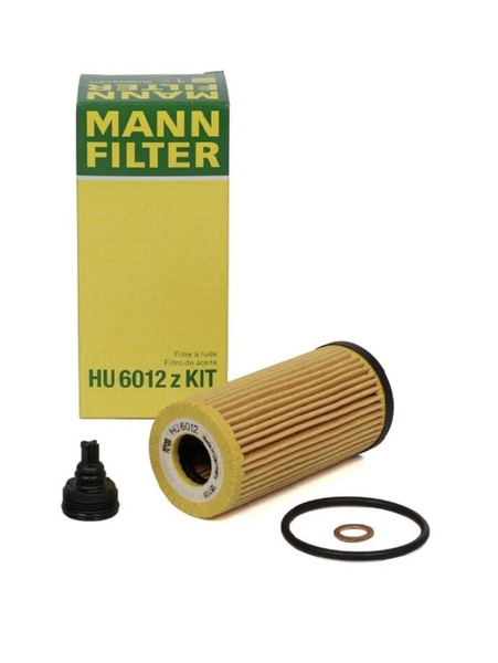 Фильтр масляный MANN FILTER Масляный фильтр MANN HU6012ZKIT - купить по ...