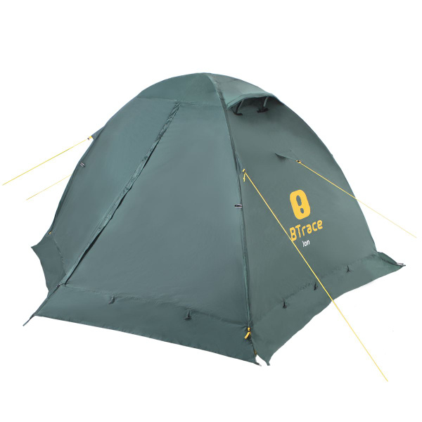 Палатка 3-местная BTrace Ion 3 - купить по выгодной цене в интернет-магазине OZON (1629829354)