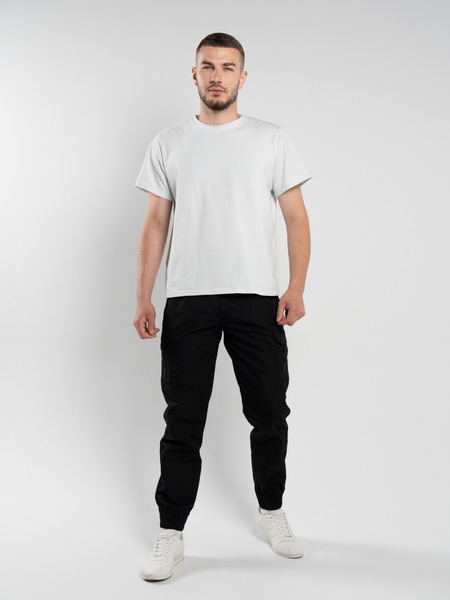 Брюки тактические Мужской ESDY, размер 48, 50 черный, черный матовый Рипстоп Камуфляж Пуговицы ...