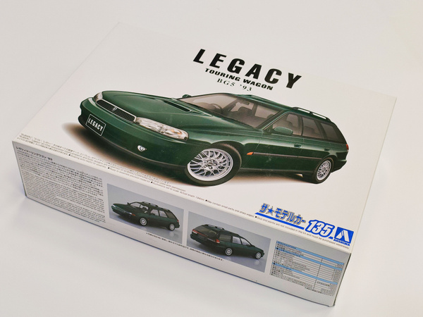 Subaru Legacy BG5 Touring Wagon '93 Сборная модель Aoshima 06496 1/24 ...