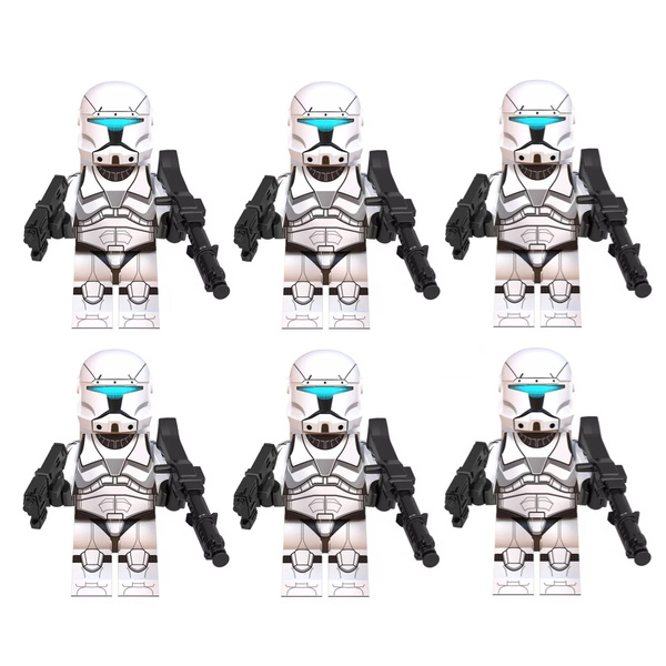 Минифигурки Звездные Войны Клоны Republic Commando 6 шт / Коммандос ...