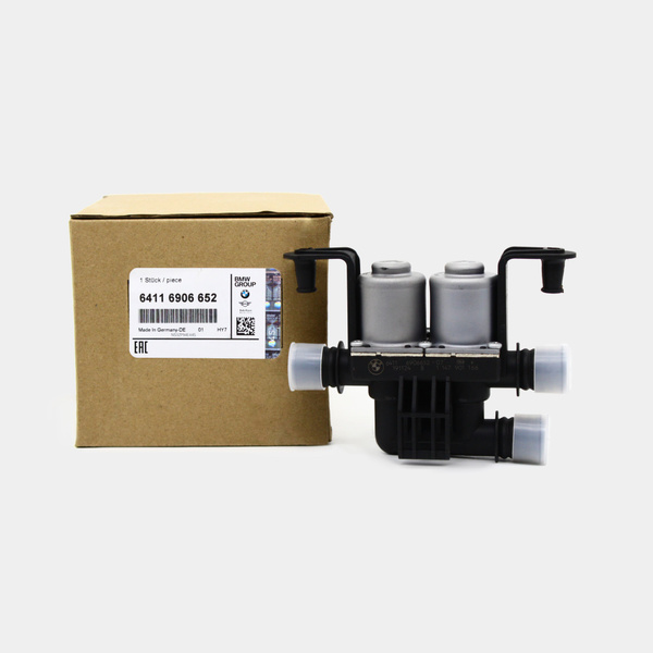 Водяной клапан отопителя печки BMW X5 e53, e60, e61, e63, e64, e65, e66 - BMW арт. 64116906652 ...