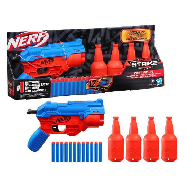 Nerf Бластер Alpha Strike Boa RC-6 F2465/F2222 купить на OZON по низкой ...