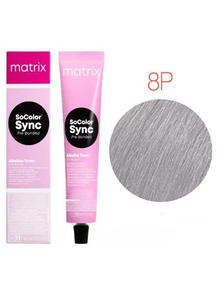 Крем краска для волос без аммиака Matrix Cоlоr Sync 8P 90мл купить на ...