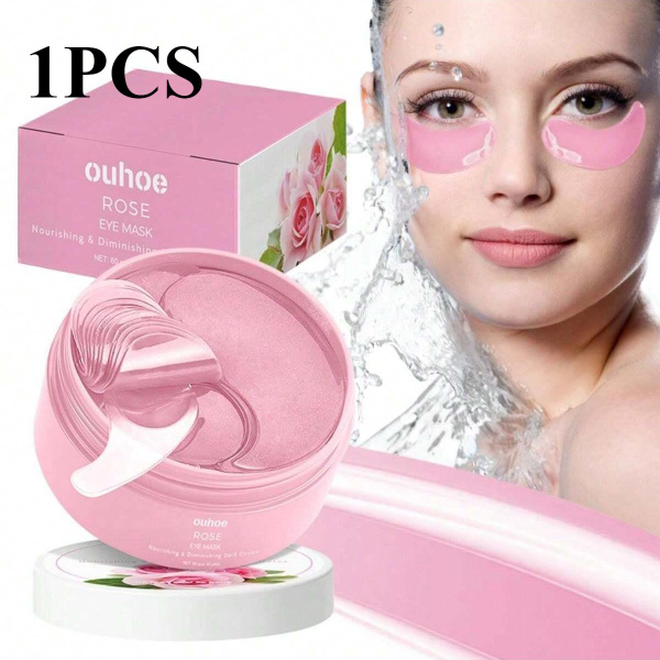 Маска для глаз Pink Rose для уменьшения морщин уход за глазами, 60 ...