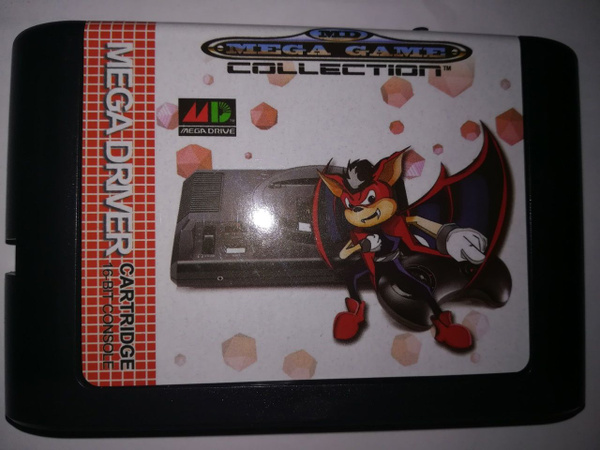 Флеш-картридж Mega Driver для приставок Sega Mega Drive, Genesis ...