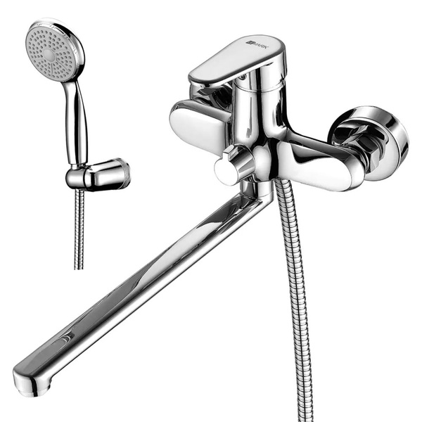 Смеситель для ванны Lemark Point LR0351C однорычажный цвет хром ...