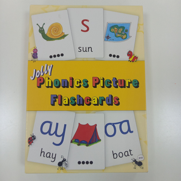 JOLLY PHONICS Picture Flash Cards precursive | Lloyd Sue, Wernham Sara ...
