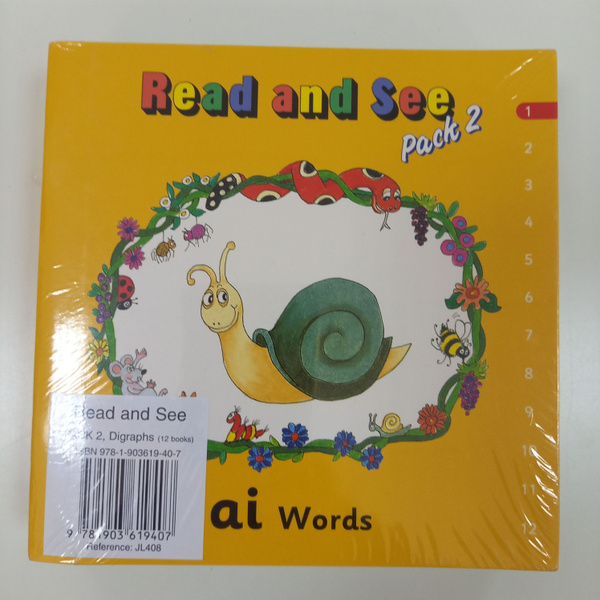 JOLLY PHONICS Read and See Pack 2 Digraphs (12 books) | Lloyd Sue ...