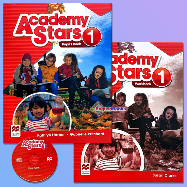 Academy Stars 1, Pupil's Book + Workbook +CD - купить с доставкой по ...