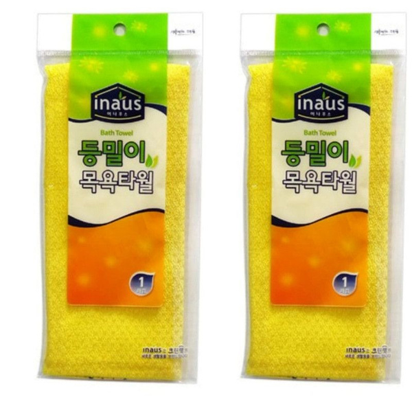 Clean wrap Мочалка для тела из вискозы Inaus, жесткая, массажная ...