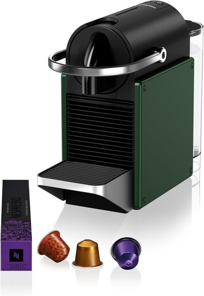 Nespresso Капсульная кофемашина C62, зеленый, черный купить на OZON по ...