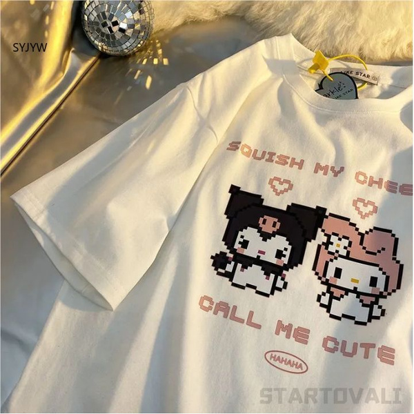 Футболка Женский белый Короткий размер 46 Полиэфирное волокно Анималистический Повседневный