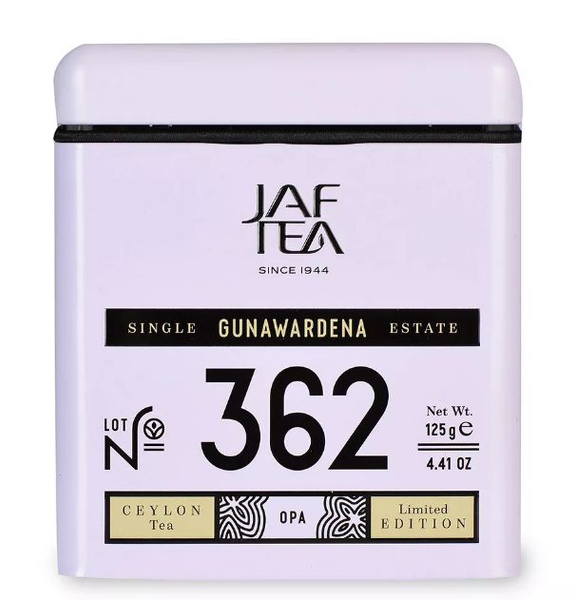 Чай чёрный № 362 листовой, Jaf Tea, 125 г, Шри-Ланка - купить с ...