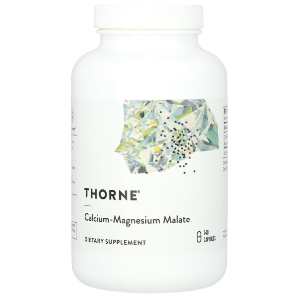 Thorne ResearchКальций Магний Малат, Calcium-Magnesium Malate 240 ...
