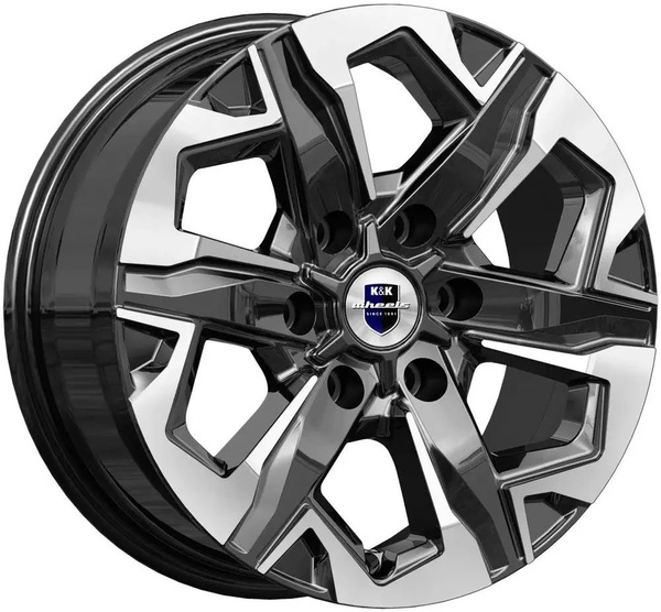 Колесный диск КиК 17x7.5" PCD6x139.7 ET36 D100.1 Литой 82189 купить c доставкой на OZON по ...