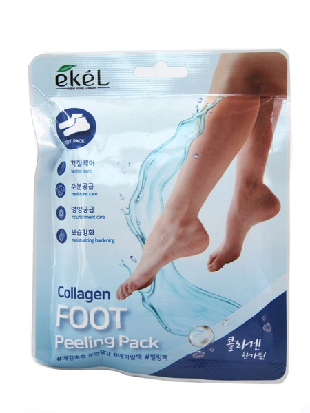Характеристики EKEL Маска-эксфолиант для ног КОЛЛАГЕН Collagen Foot ...