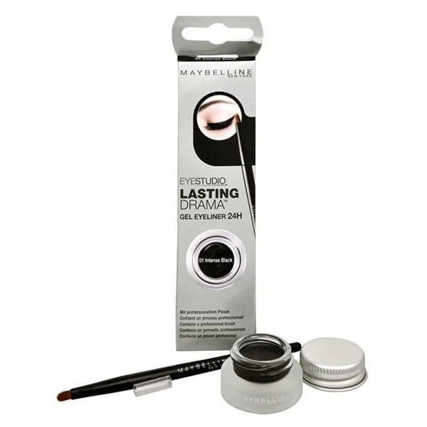 Maybelline New York Гель-лайнер для глаз "Lasting Drama", стойкий, 3 г ...