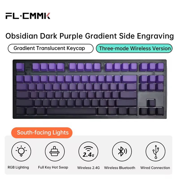 Механическая клавиатура FL.Esports MK870 PRO купить по низкой цене: отзывы, фото, характеристики ...