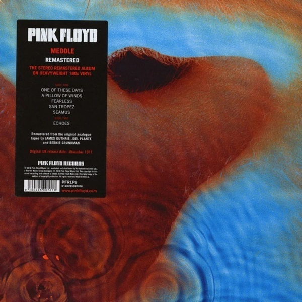 Pink Floyd - Meddle (LP, Album, Reissue, Remastered, Stereo, 180g ...