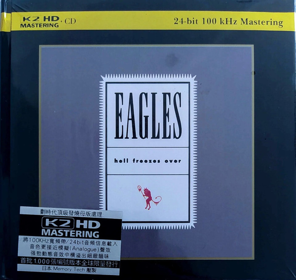CD Eagles-Hell Freezes Over Cardboard Case Book