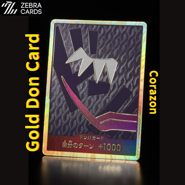 Bandai Ван Пис коллекционные игровые карточки от PRB-01 One Piece GOLD DON Cards(Японская версия ...