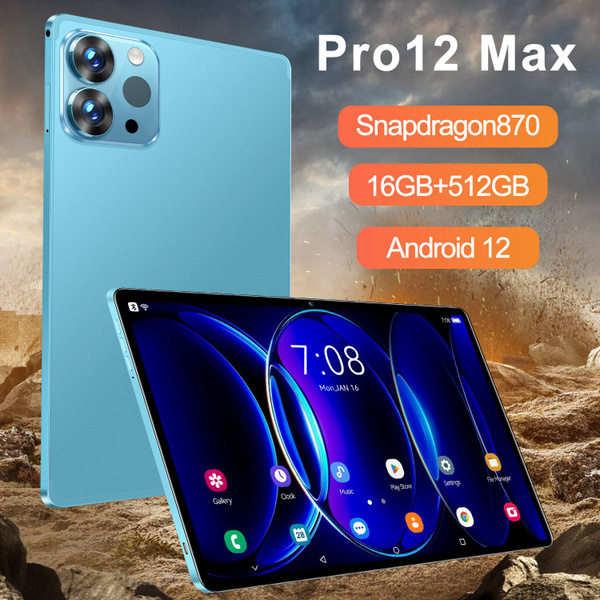 Характеристики Планшет Pro12 Max, русская версия, Snapdragon 870, сеть ...
