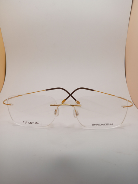 Безободковая оправа из титана для очков унисекс Baroncelli - купить с ...