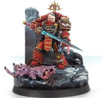 Смола Миниатюра Warhammer 30K HH Chapter Master Raldoron, First Captain ...