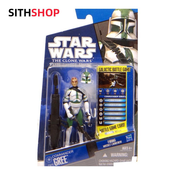 Фигурка Hasbro Star Wars The Clone Wars Commander Gree 3.75 Inch Action ...