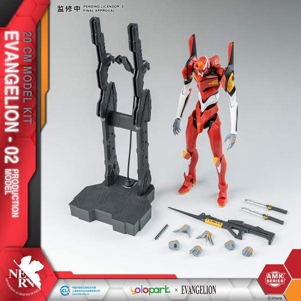 Фигурка Yolopark Evangelion : Amk Series Eva-02 Production Model купить на OZON по низкой цене ...