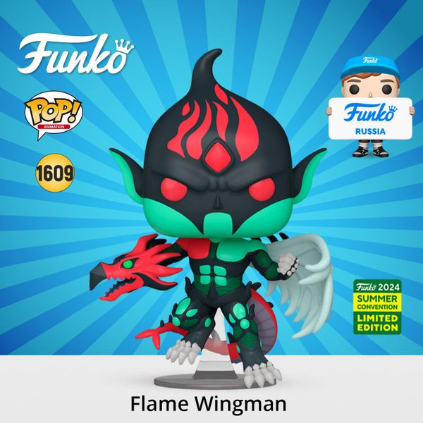 Фигурка Funko POP! Animation Yu-Gi-Oh! Elemental Hero Flame Wingman ...