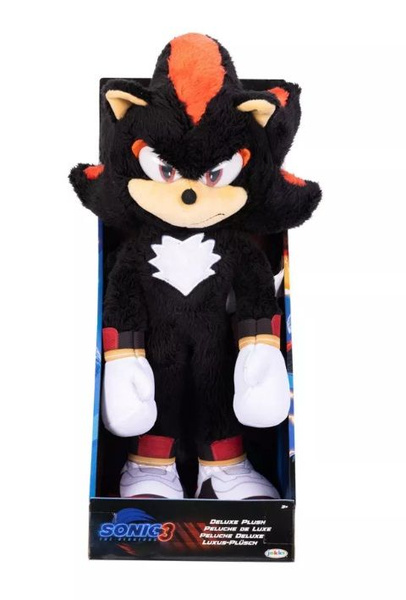 Мягкая игрушка соник Шэдоу из Sonic the Hedgehog 3 Делюкс купить на OZON по низкой цене (1888952151)