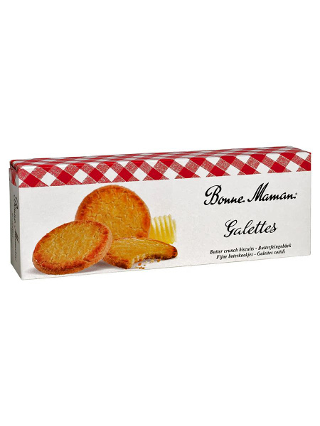 Печенье Bonne Maman Galettes сливочное, 90 гр, Франция - купить с ...
