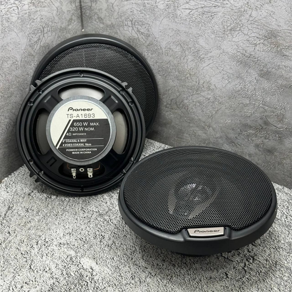 Колонки для автомобиля колонки PIONEER TS-А1693, 16 см (6 дюйм ...