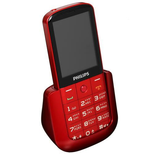 Philips Мобильный телефон Xenium E227, красный, черный купить на OZON по низкой цене (1713052097)