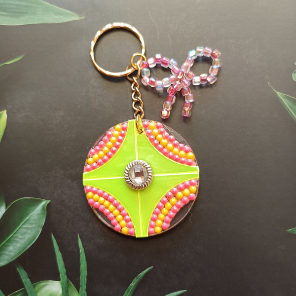 Брелок светоотражающий оригинальный, смайлик на сумку и рюкзак, ключи и ...