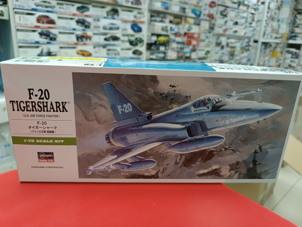 Сборная модель самолета 1:72 Hasegawa 00233 Истребитель ВВС США F-20 TIGERSHARK купить на OZON ...