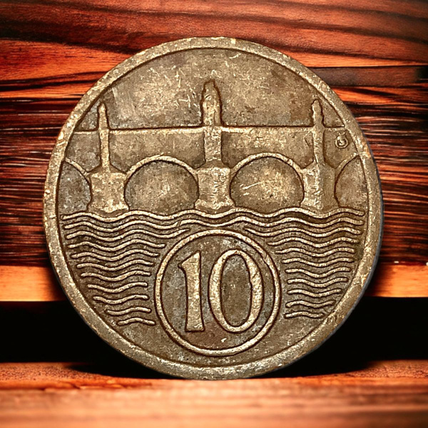 Монета Чехословакия 10 геллеров 1923 года. Лев. Мост купить на OZON по низкой цене (1728352470)